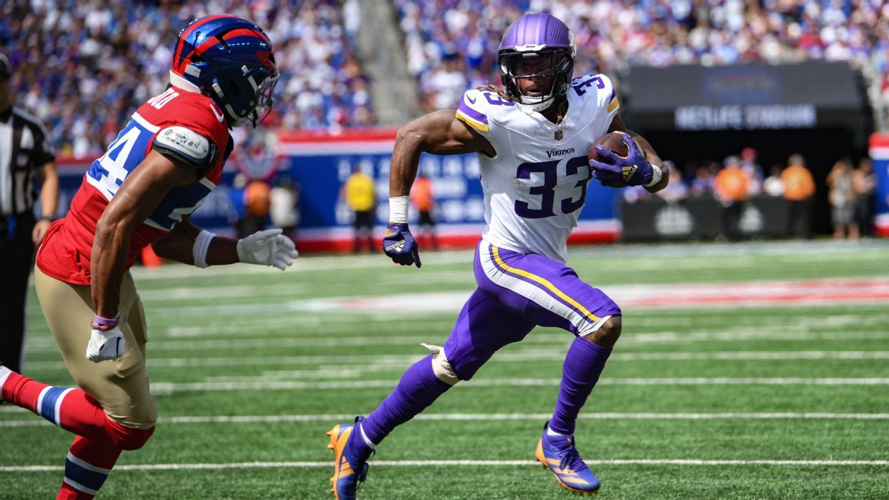 Vikings' RB Aaron Jones' goal: 'Stay healthy all year long' - ESPN