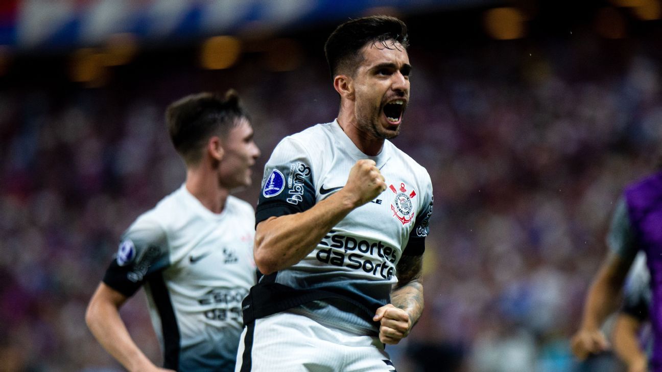 Corinthians abre boa vantagem contra o Fortaleza na Sul-Americana - ESPN