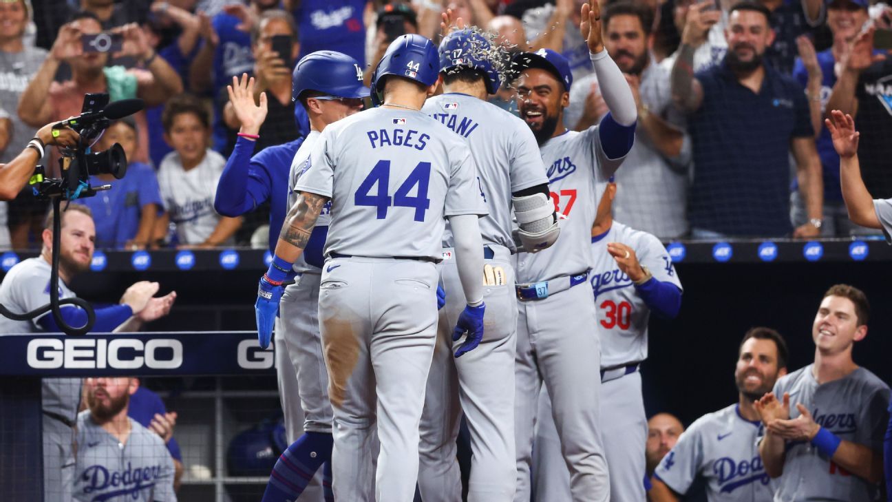 Dodgers llega a playoffs por decimosegunda vez al hilo - ESPN