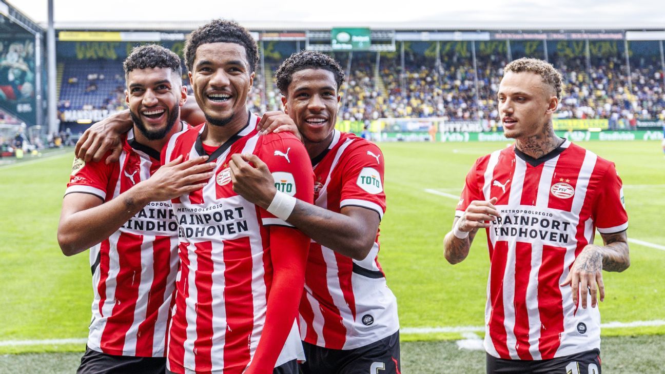 PSV wint moeizaam tegen stug Fortuna Sittard - ESPN