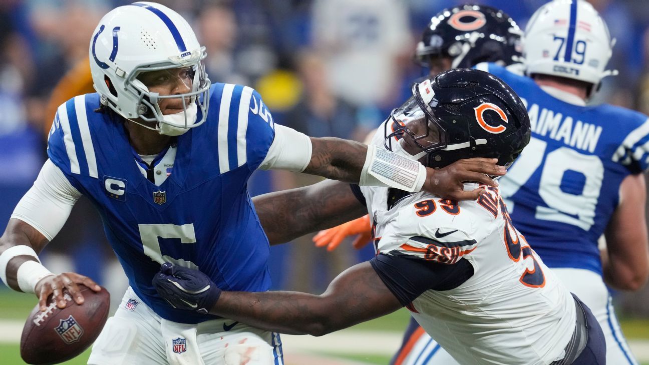 Anthony Richardson, Indianapolis Colts push their way to win - ESPN