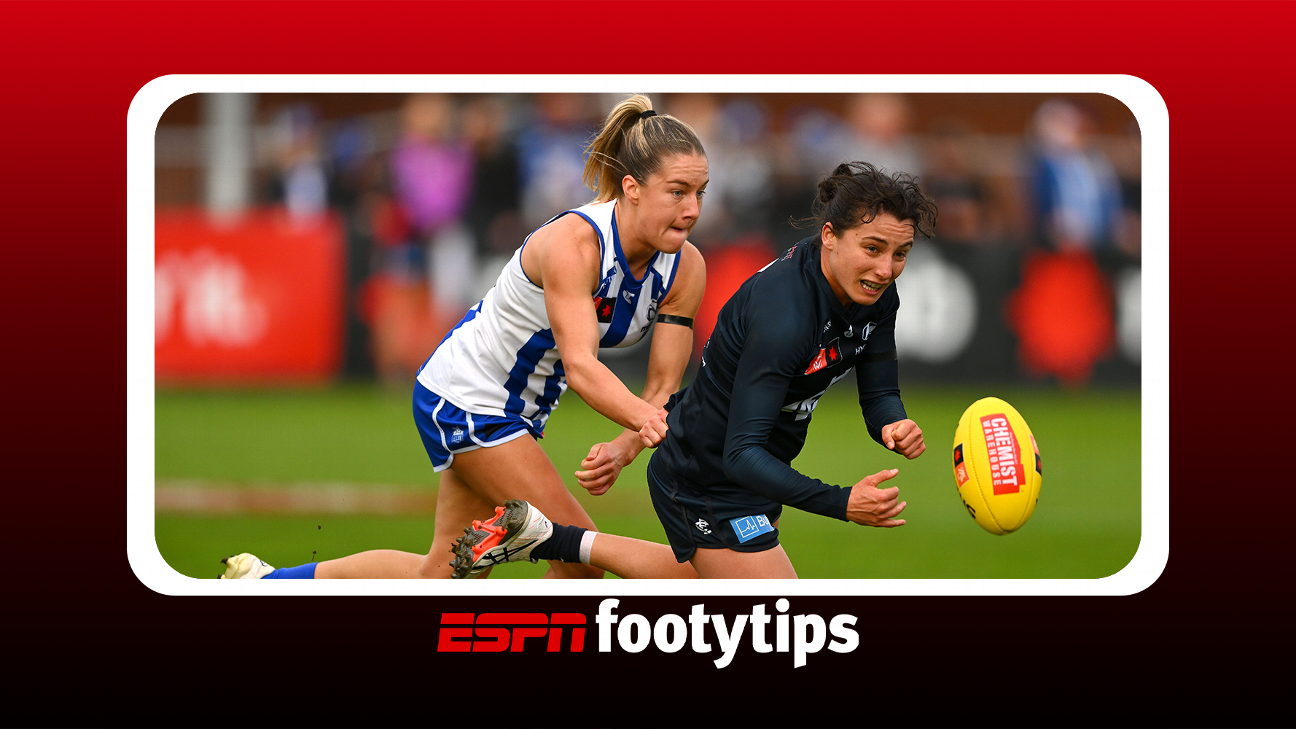 Expert tips, best tips for Round 5 of the AFLW - ESPN