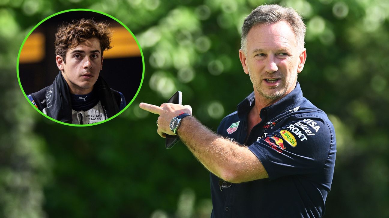 Colapinto, en boca de todos en la F1: qué dijo el jefe de Red Bull del piloto argentino - ESPN