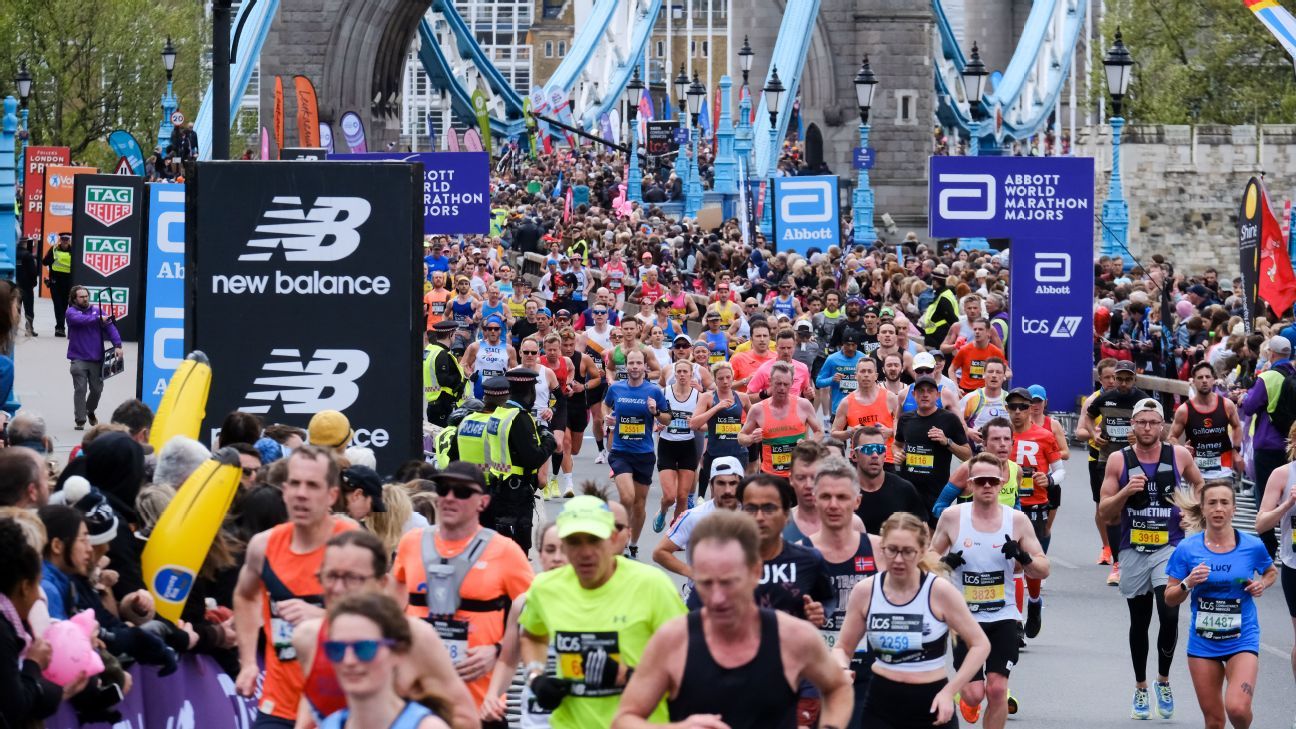 London Marathon raised world record £73.5m in 2024 - ESPN