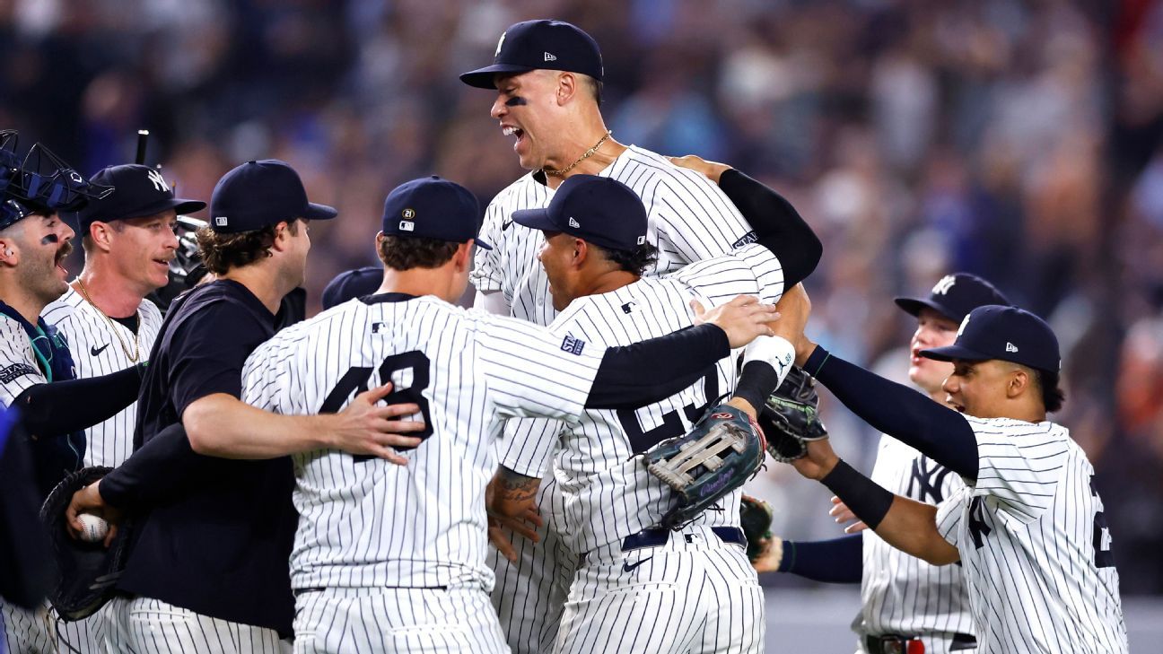 Yankees depende de su "mejor beisbol" para llegar a WS - ESPN