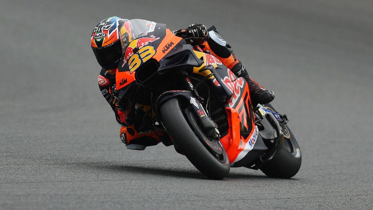 MotoGP: Brad Binder dominó el primer día en Japón - ESPN