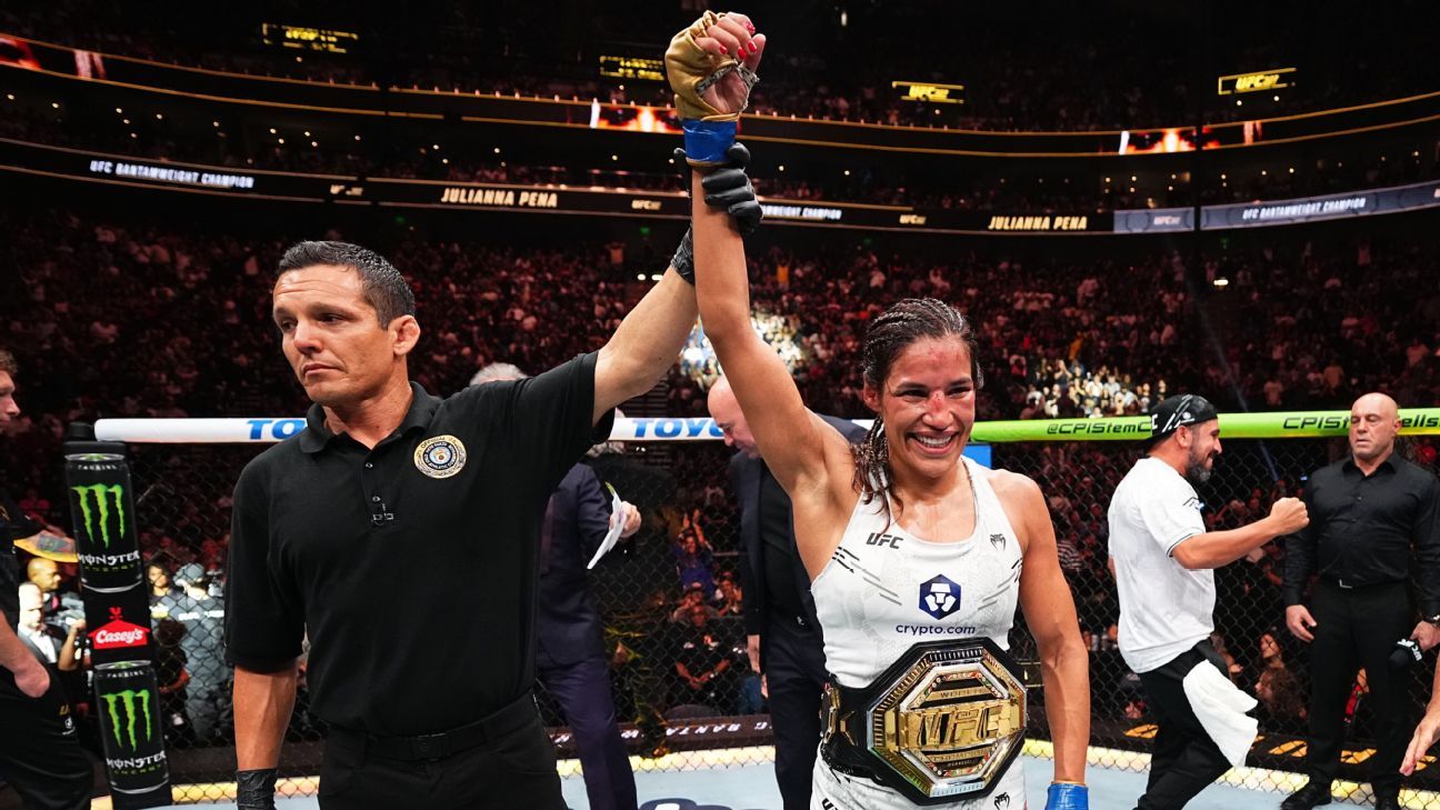 Campeonas de todos los tiempos en peso gallo femenil del UFC - ESPN