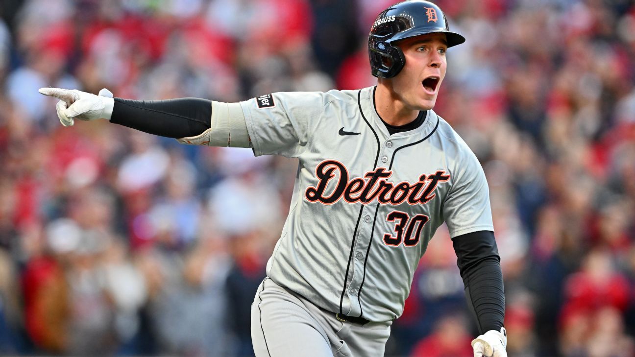 Carpenter se convierte en la estrella de octubre de Tigers - ESPN
