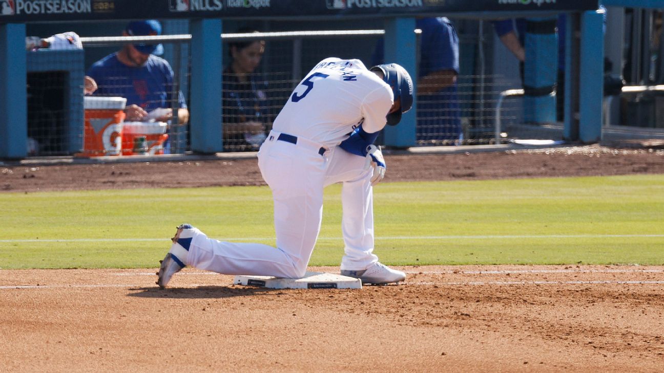 Freeman jugará hasta que tengan que sacarlo cargando - ESPN