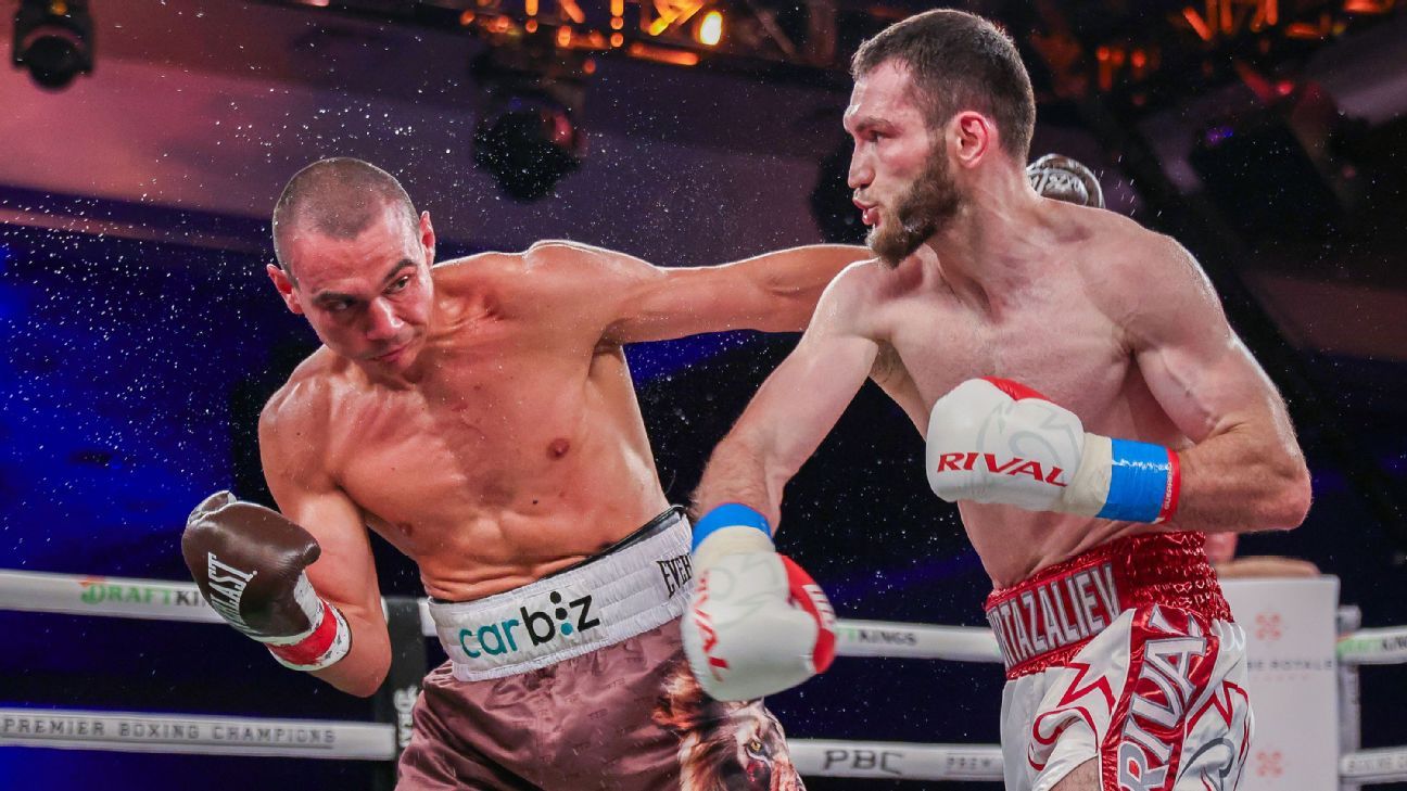 Bakhram Murtazaliev humilla a Tim Tszyu en Orlando - ESPN