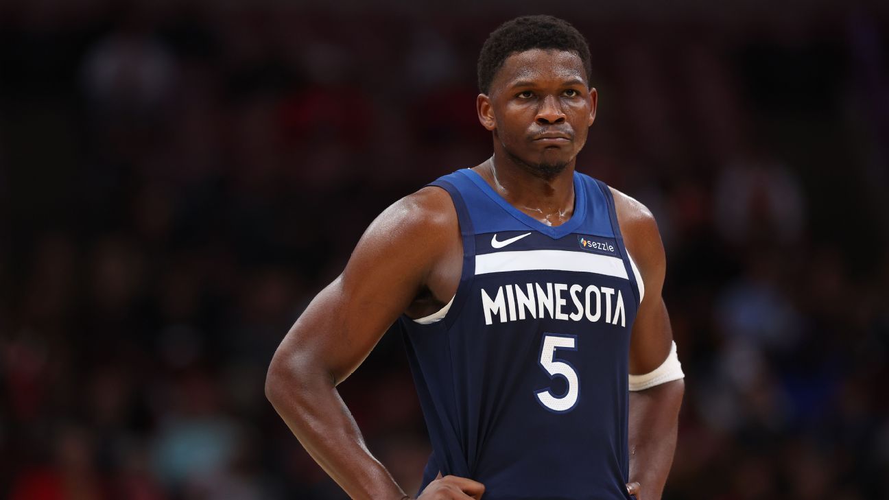 Timeline of brief beef between Magic Johnson and Anthony Edwards - ESPN