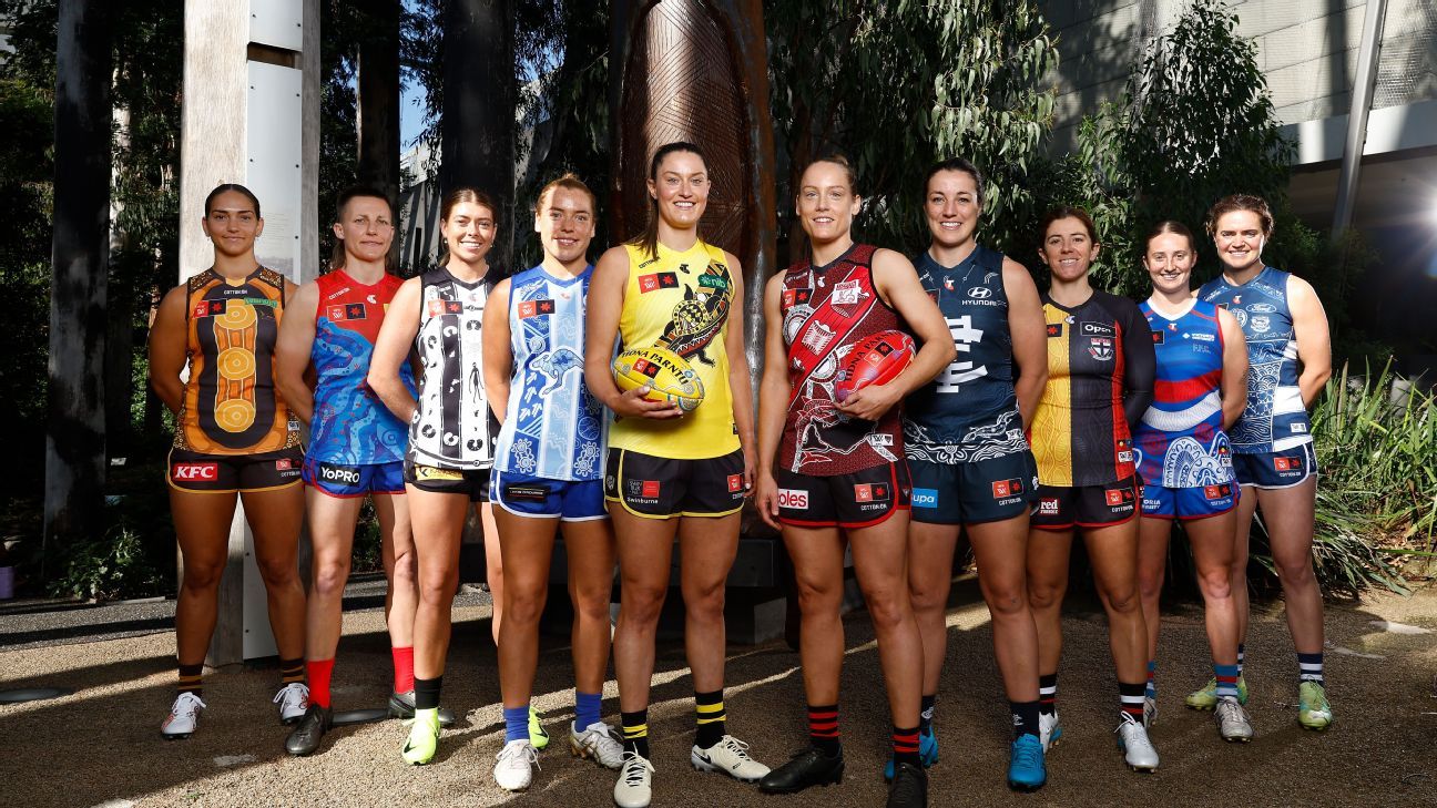 Every AFLW side's Indigenous Round guernsey for 2024 - ESPN