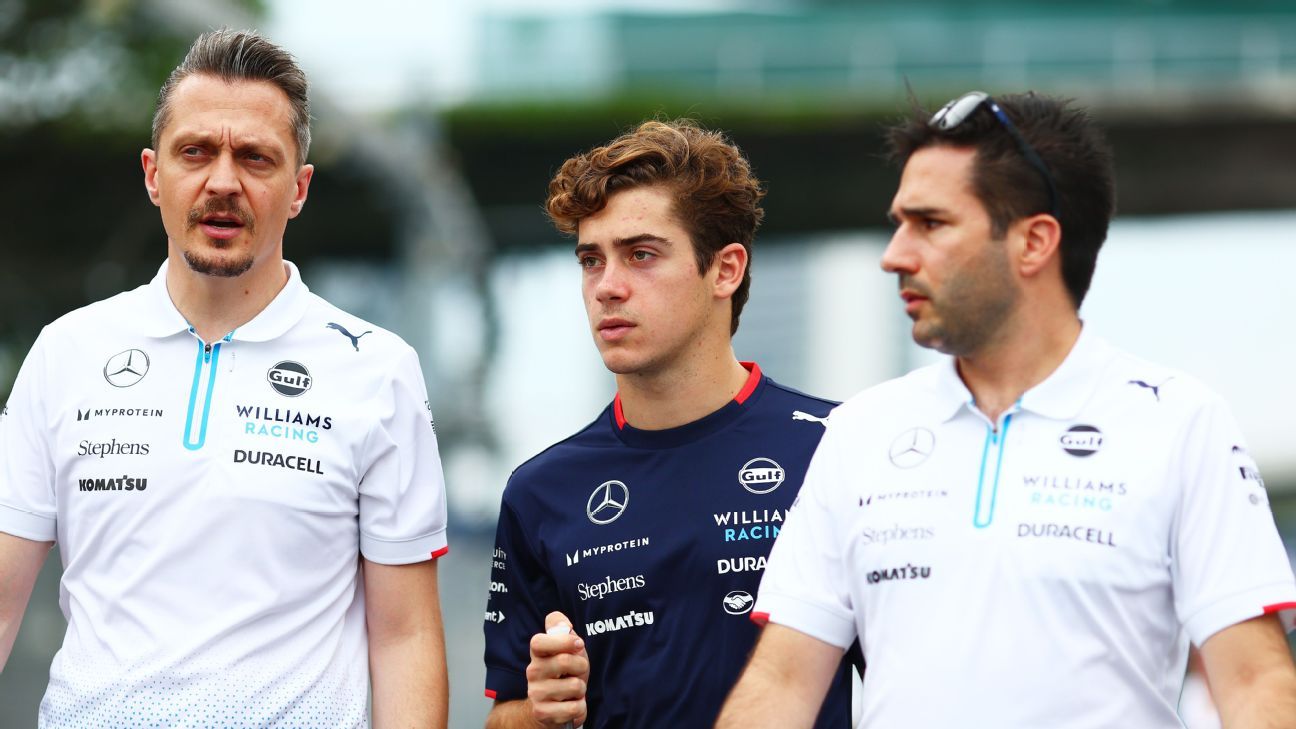 Mimos para Franco Colapinto: "Todo el mundo lo adora" - ESPN