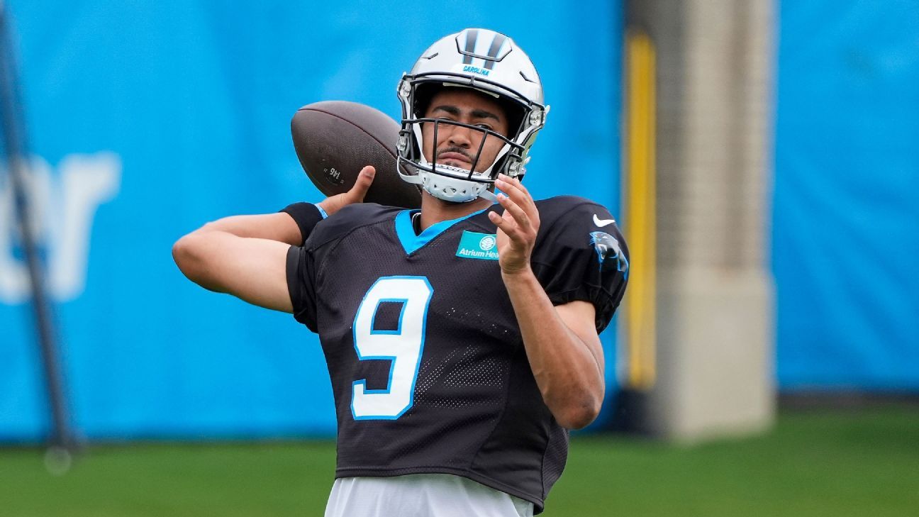 Bryce Young ready to start after working as Panthers' scout QB - ESPN