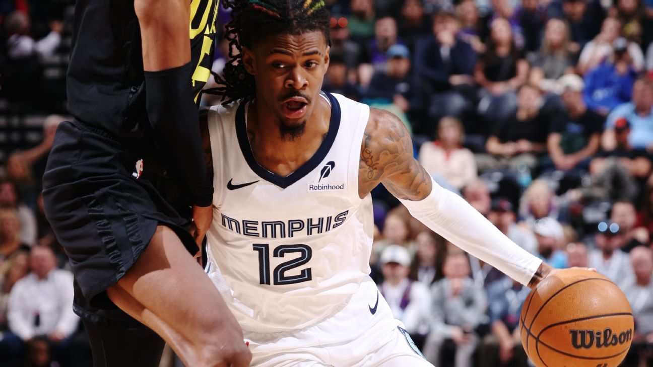 Ja Morant starts year off right, takes over late for Grizzlies - ESPN