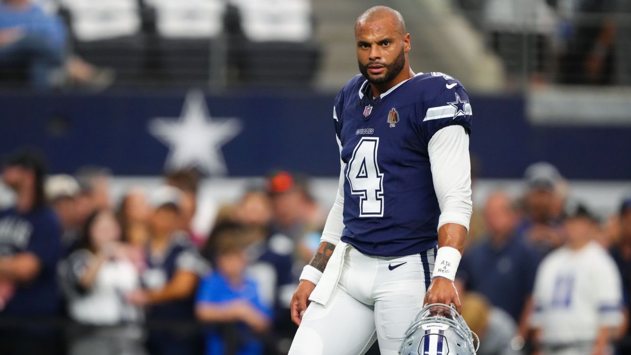 Dak Prescott tiene las miradas encima de cara al Cowboys vs. 49ers - ESPN