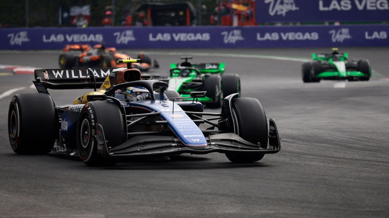 Franco Colapinto completó una buena carrera pero no le alcanzó para ...