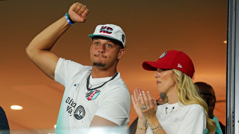 Patrick Mahomes de Chiefs quiere traer equipo de WNBA a Kansas City - ESPN