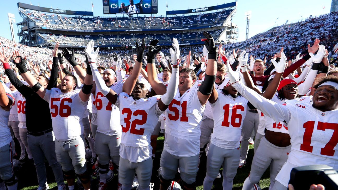 College football's post-Week 10 SP+ rankings - ESPN