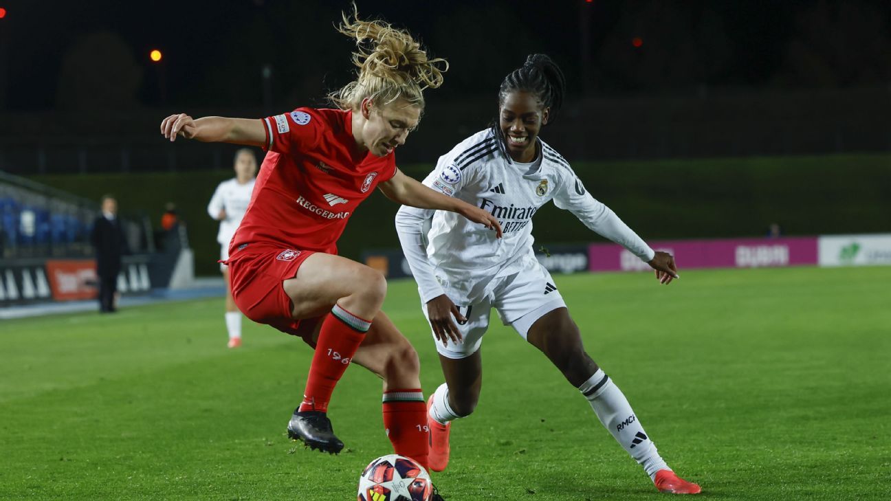 FC Twente Vrouwen hard onderuit op bezoek bij Real Madrid - ESPN