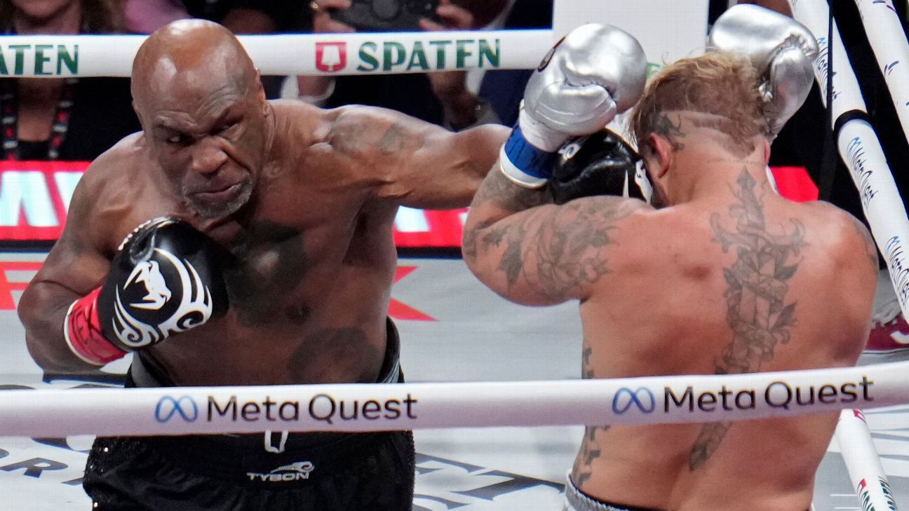 Jake Paul vs Mike Tyson: los memes no perdonaron - ESPN