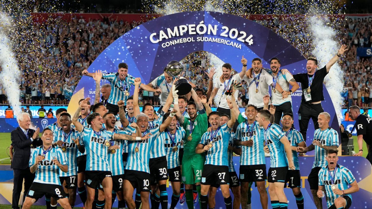 Racing venció a Cruzeiro y es campeón de la Copa Sudamericana - ESPN