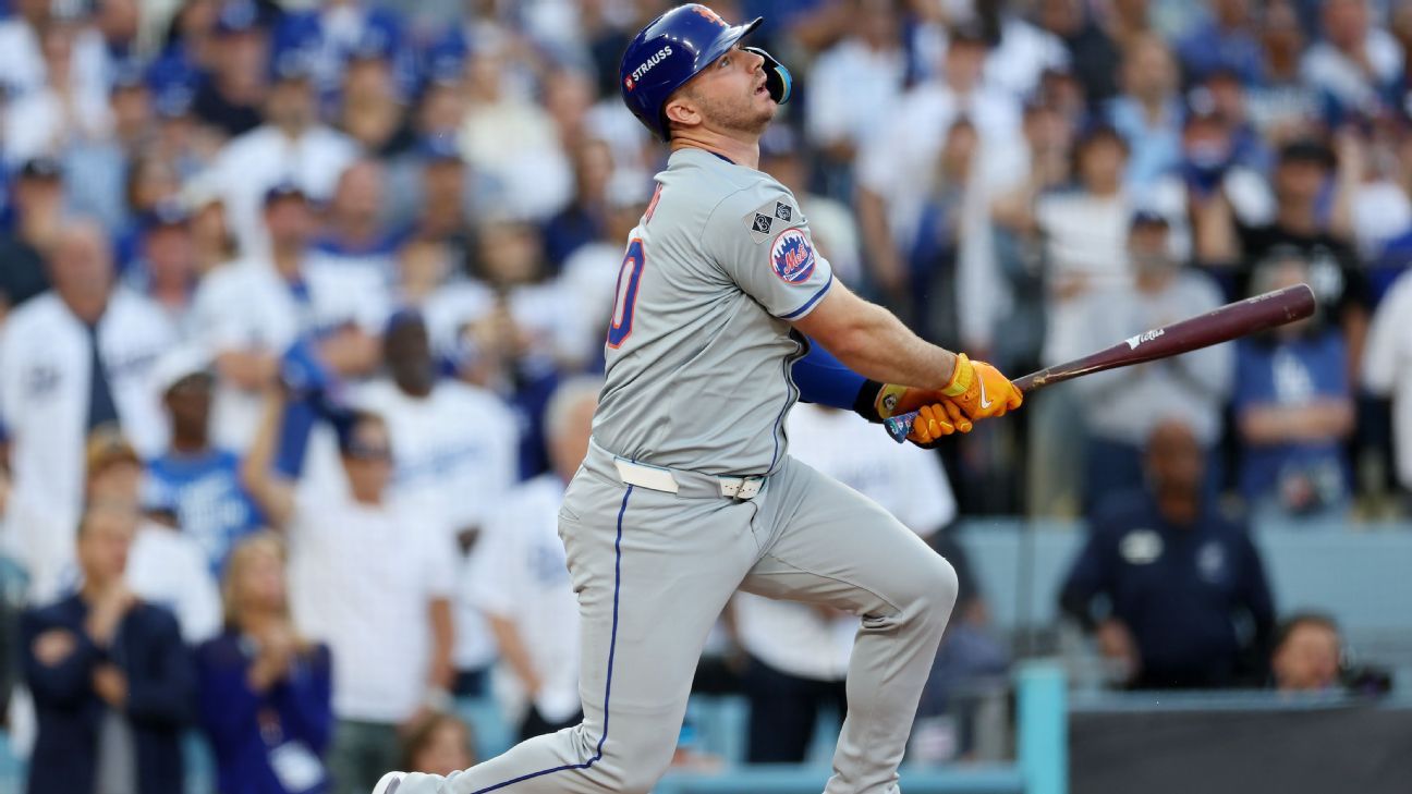 New York Mets quiere volver a firmar al primera base Pete Alonso - ESPN