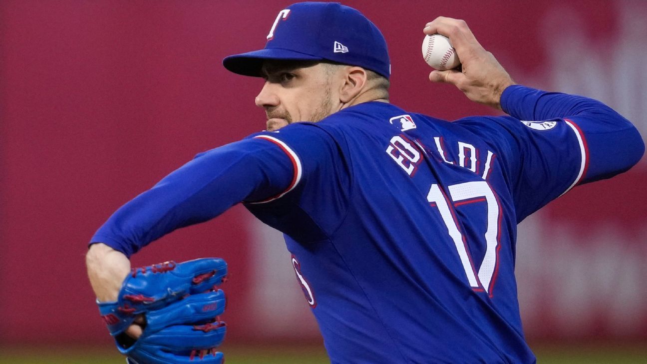 Pitcher Nathan Eovaldi pacta tres años con Texas Rangers, dicen fuentes ...