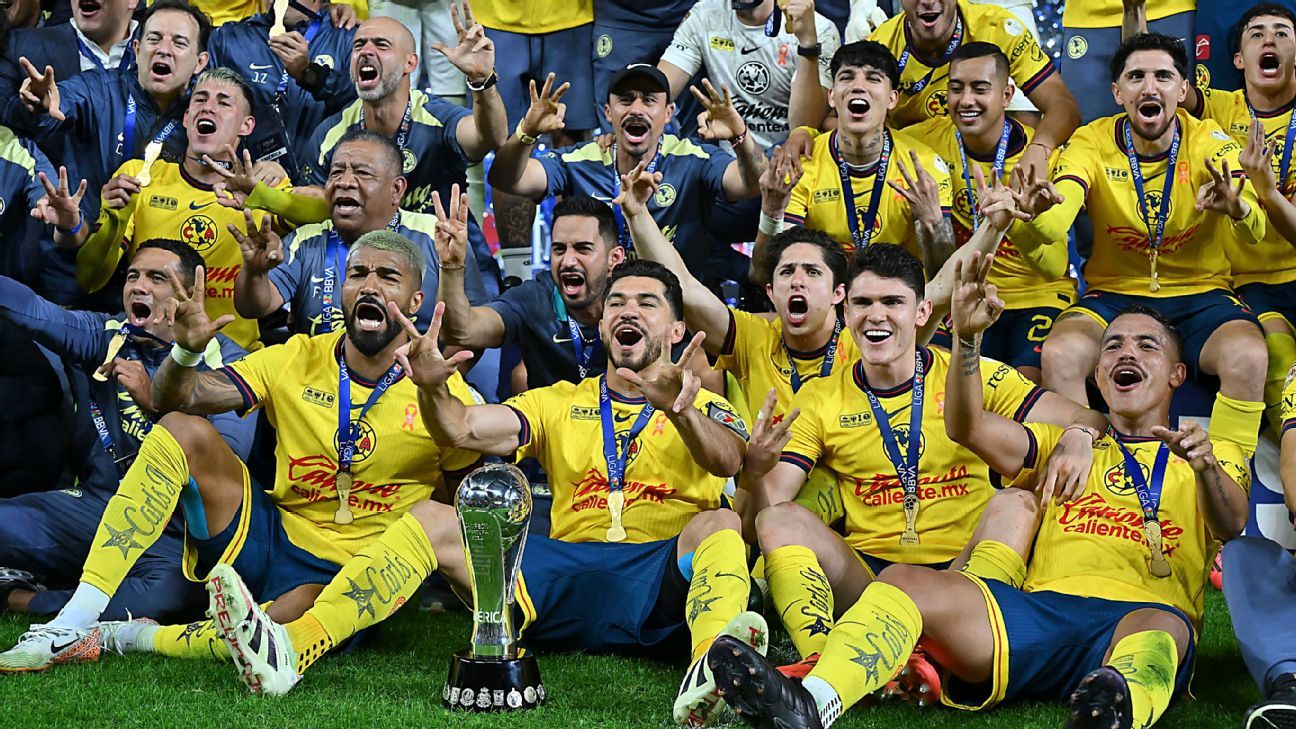 América: Primer tricampeón en torneo cortos y otras marcas - ESPN