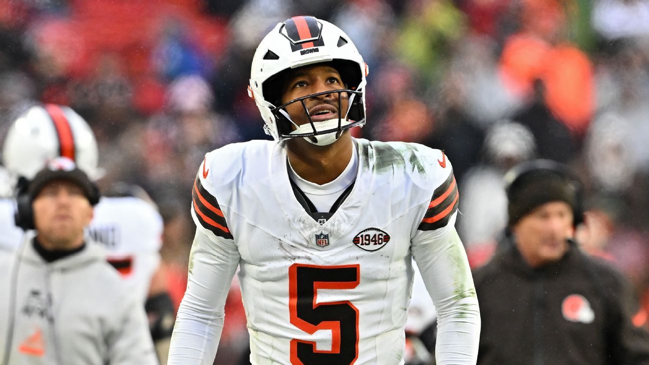 Browns retiran a Jameis Winston el puesto de quarterback titular - ESPN