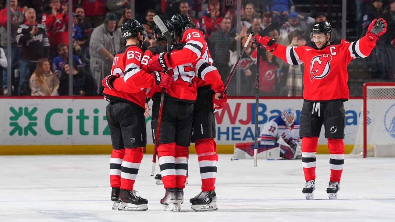 New Jersey Devils troll New York Rangers twice after 5-0 win - ESPN