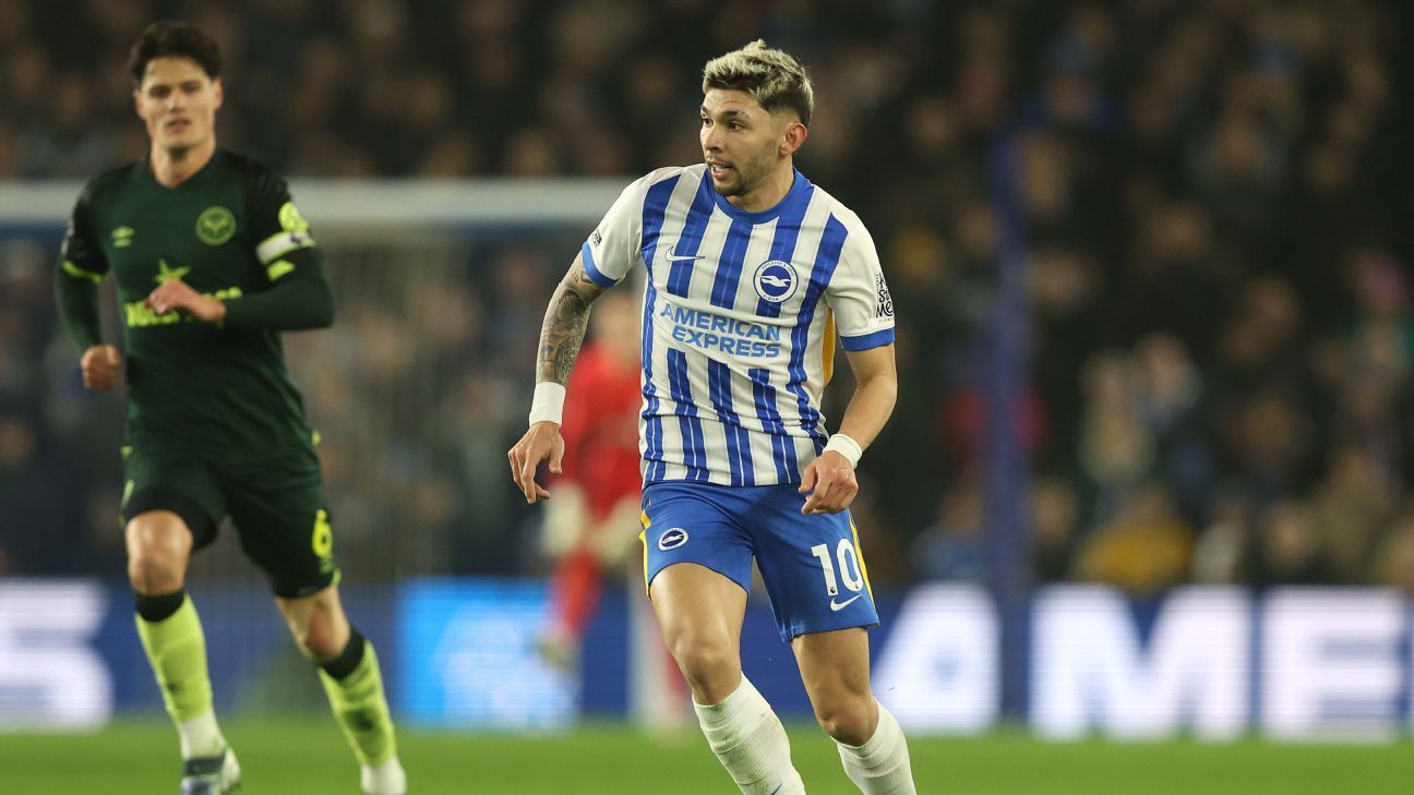 Julio Enciso llega al Ipswich cedido hasta final de temporada - ESPN