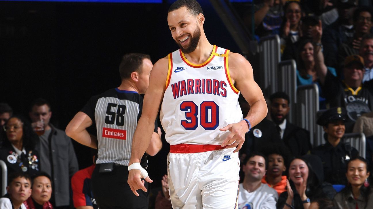 Steph Curry invites superfan 'Grandma Kitty' to Warriors vs. Nets in ...