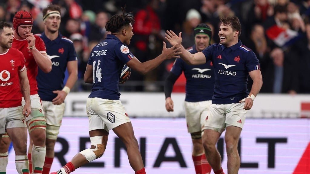 La genialidad de Dupont para el primer try de Theo Attisogbe en Francia ...