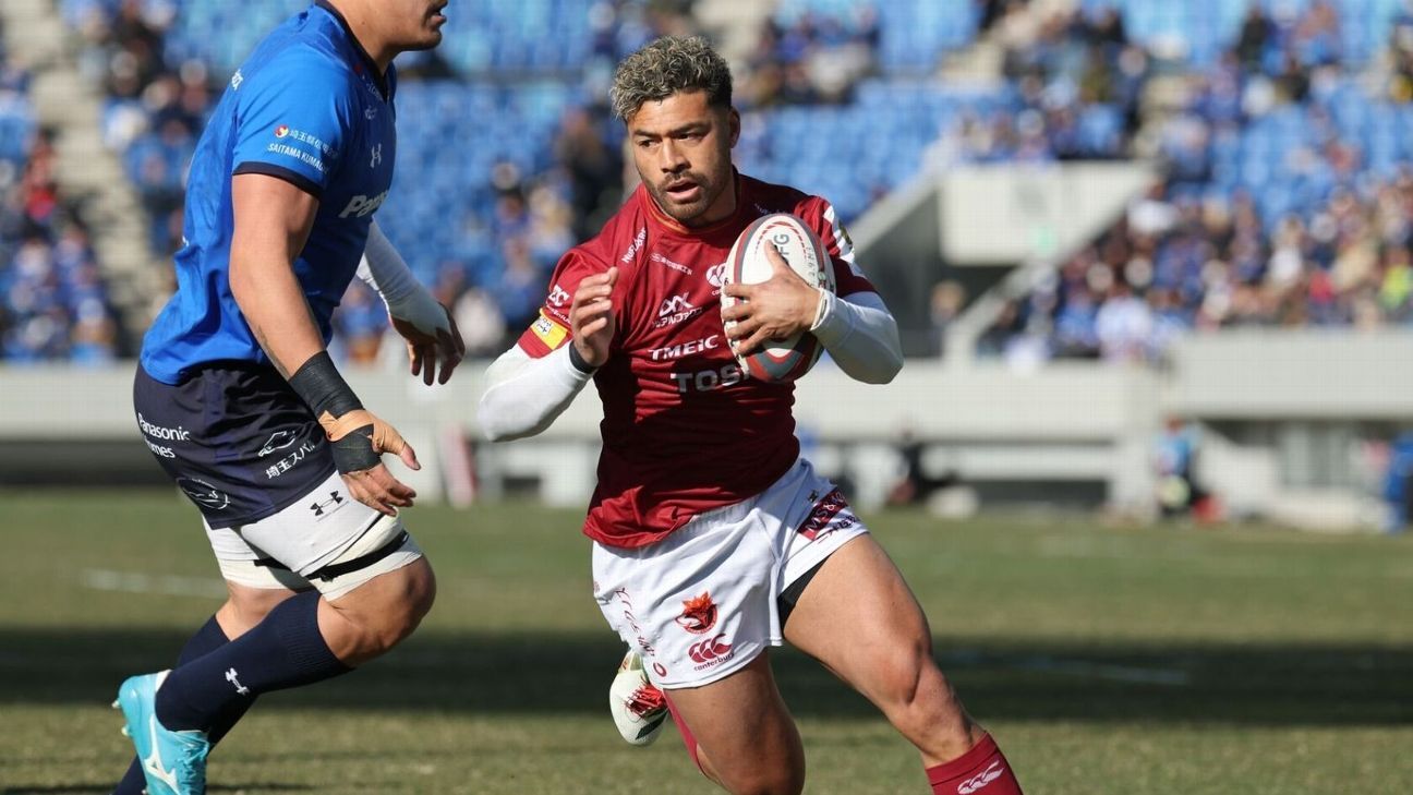 Richie Mo'unga apoyó su tercer try en cinco partidos para Brave Lupus ...