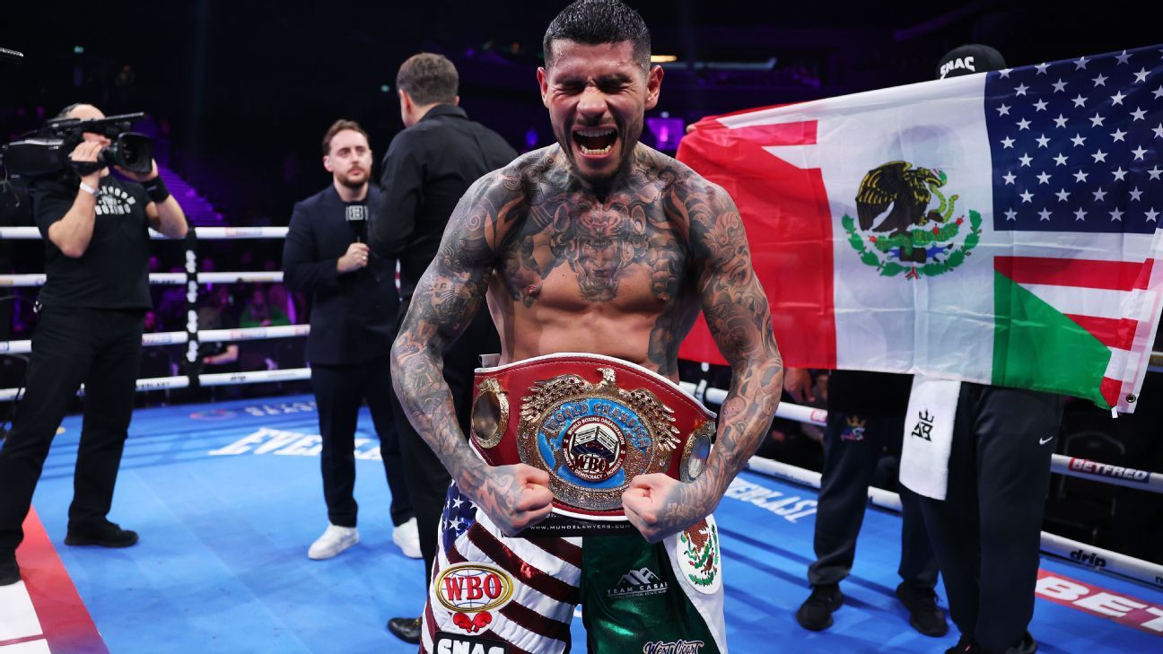 Barboza Jr. vence a Catterall en decisión dividida - ESPN