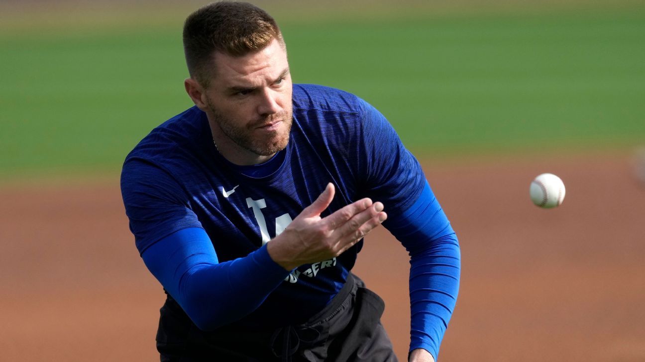 Freeman, 'en camino' para juego inaugural de Dodgers - ESPN
