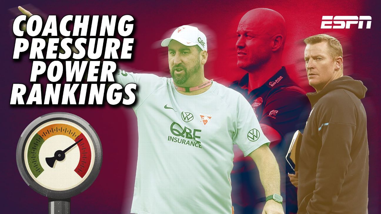ESPN's AFL Coaching Pressure Power Rankings for 2025 - ESPN