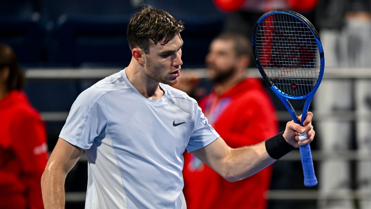 Jack Draper eases into Qatar Open quarterfinals - ESPN