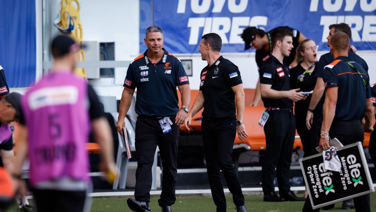 AFL: Magpie coach McRae warned by AFL over Bedford jibe - ESPN