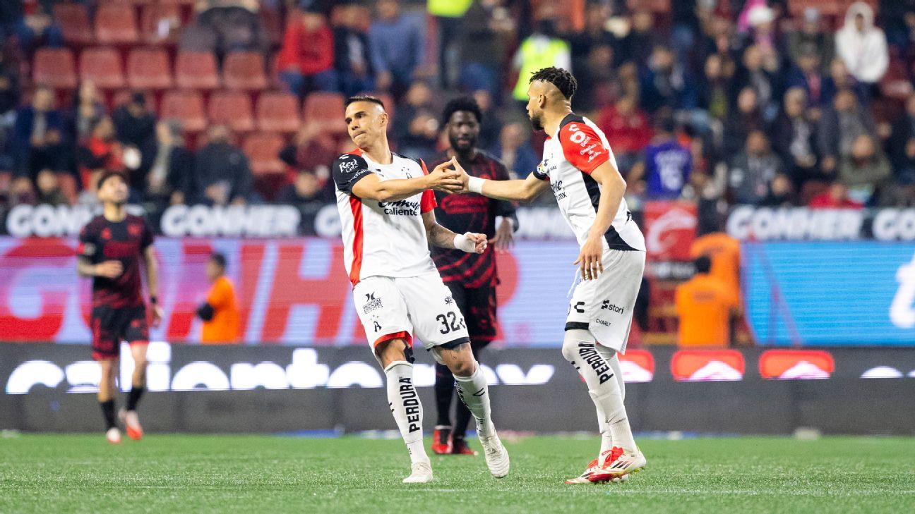 Atlas: Matheus Doria marca una espectacular anotación de 'escorpión' - ESPN