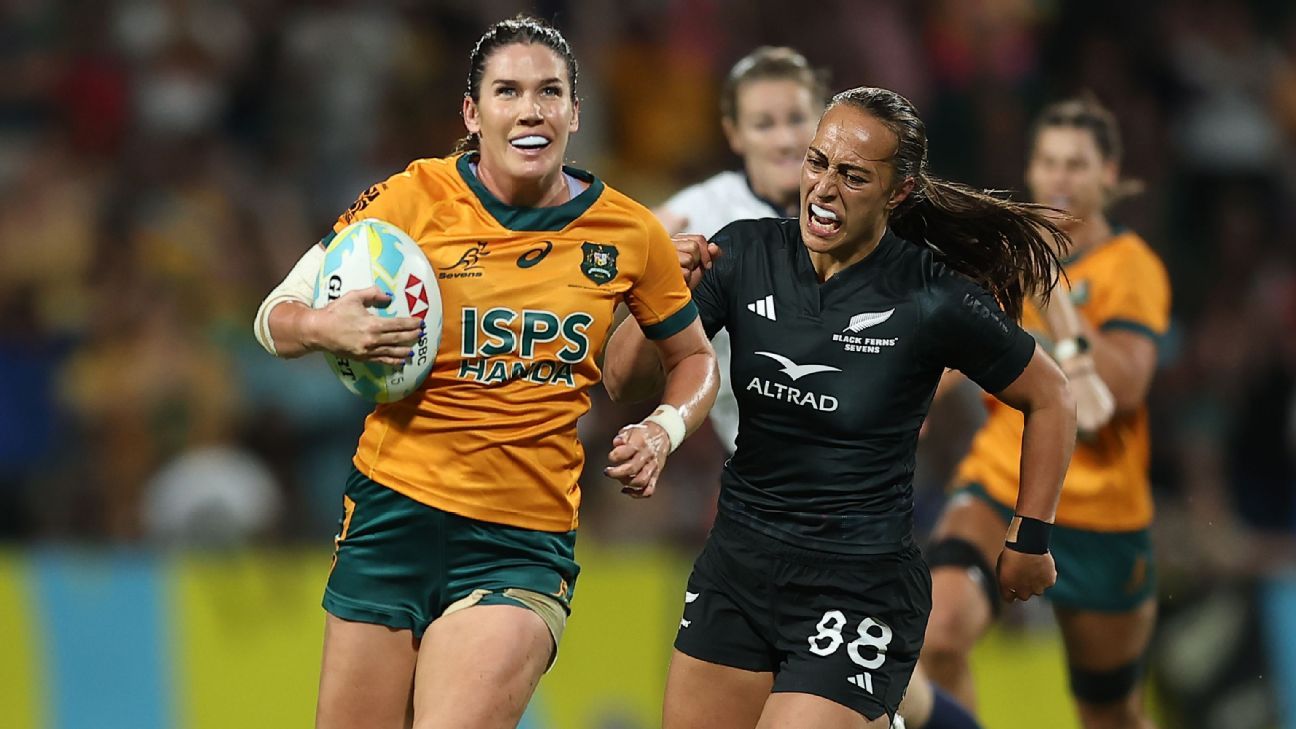 Sevens star Charlotte Caslick extends Reds stint for World Cup bid - ESPN