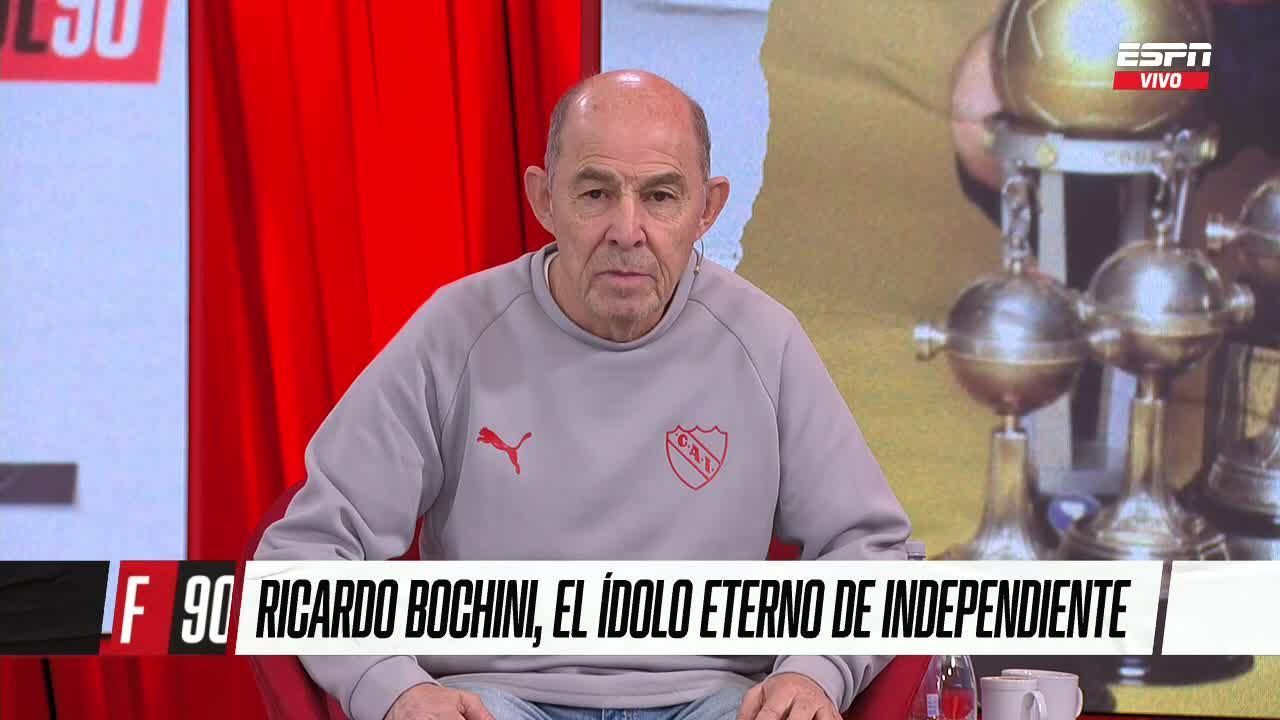 Ricardo Bochini, en ESPN Fútbol 90, palpitó el clásico Independiente ...
