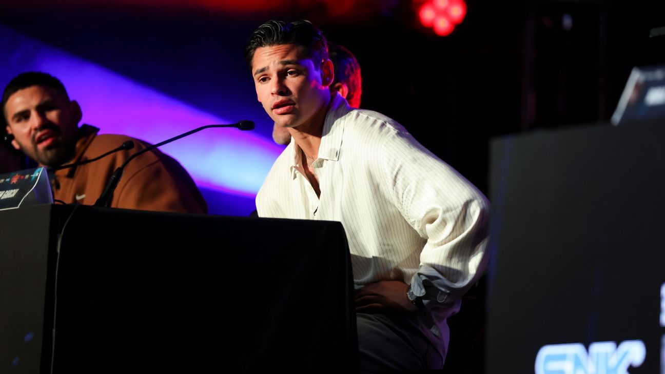 La plataforma Fanmio demanda a Ryan García y Oscar de La Hoya - ESPN