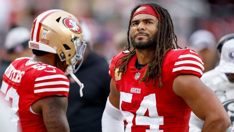49ers abren la puerta a posible regreso de Fred Warner - ESPN