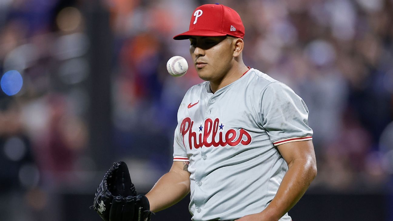 Ranger Suárez inicia temporada en lista de lesionados - ESPN