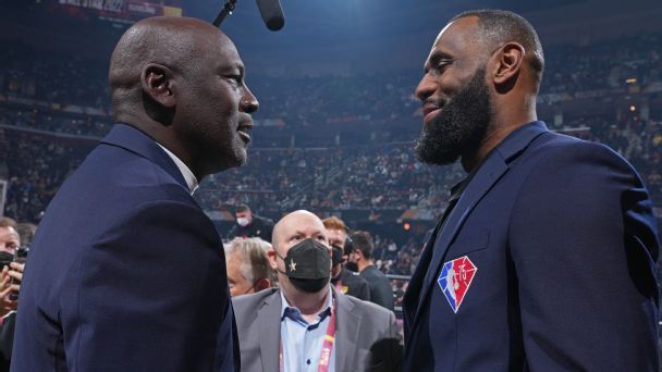 LeBron James habla sobre su relación con su ídolo Michael Jordan - ESPN