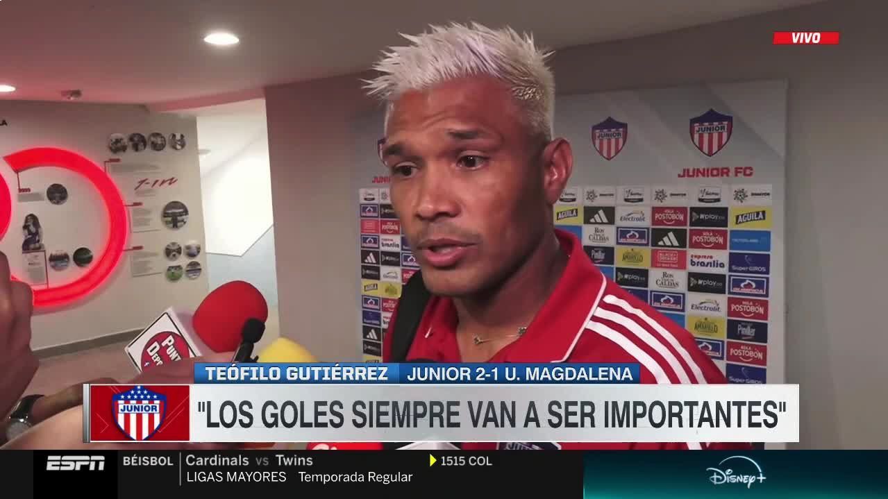 Teo vuelve a ser Teo: "Lo demuestro día a día" - ESPN