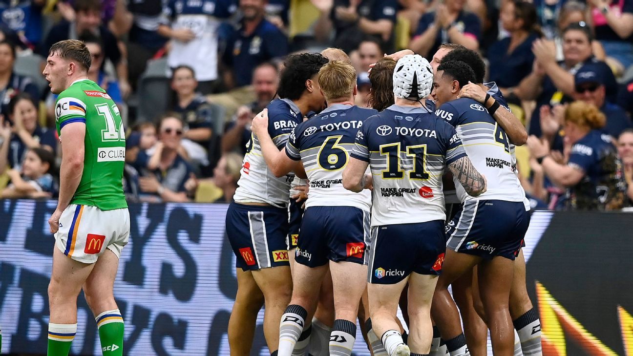 Cowboys crack first NRL win after Clifford double - ESPN