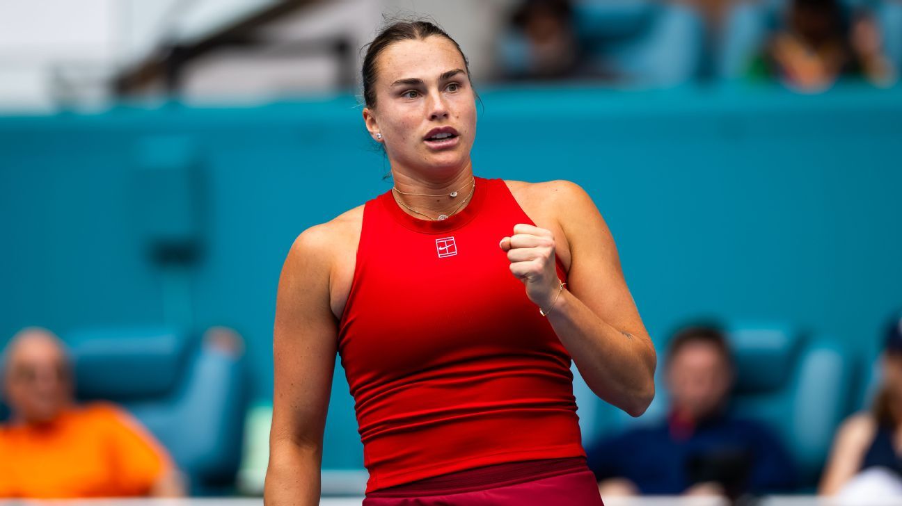 Sabalenka es la nueva campeona del Miami Open - ESPN